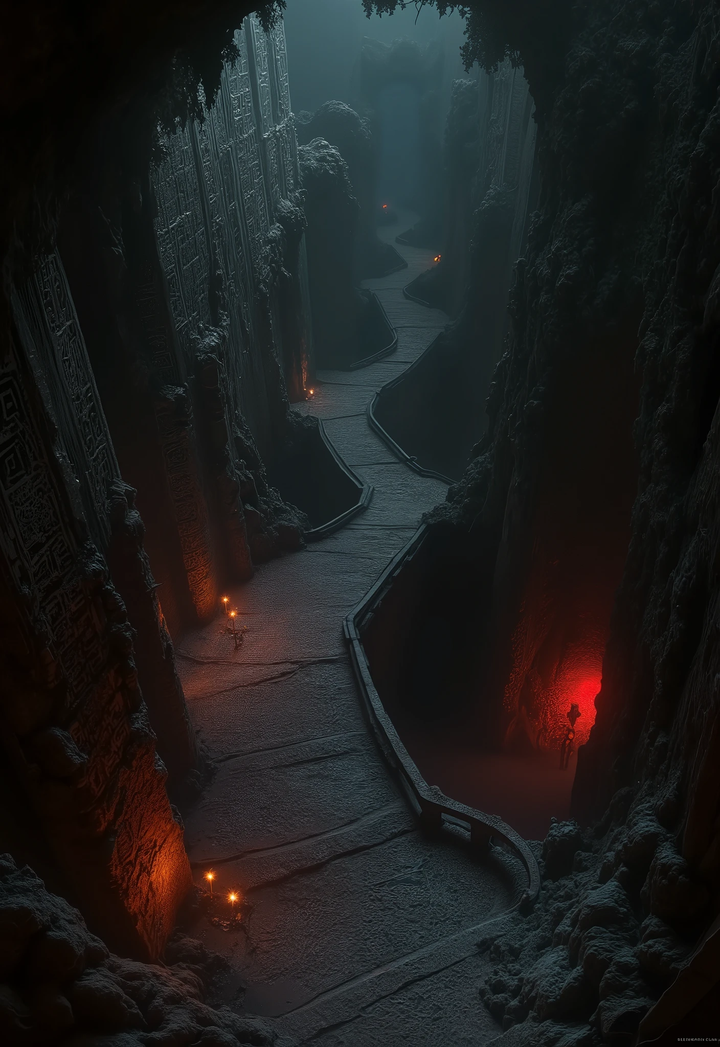 （0105）Theme：Endless Corridor/An endless promenade/A never-ending hallway