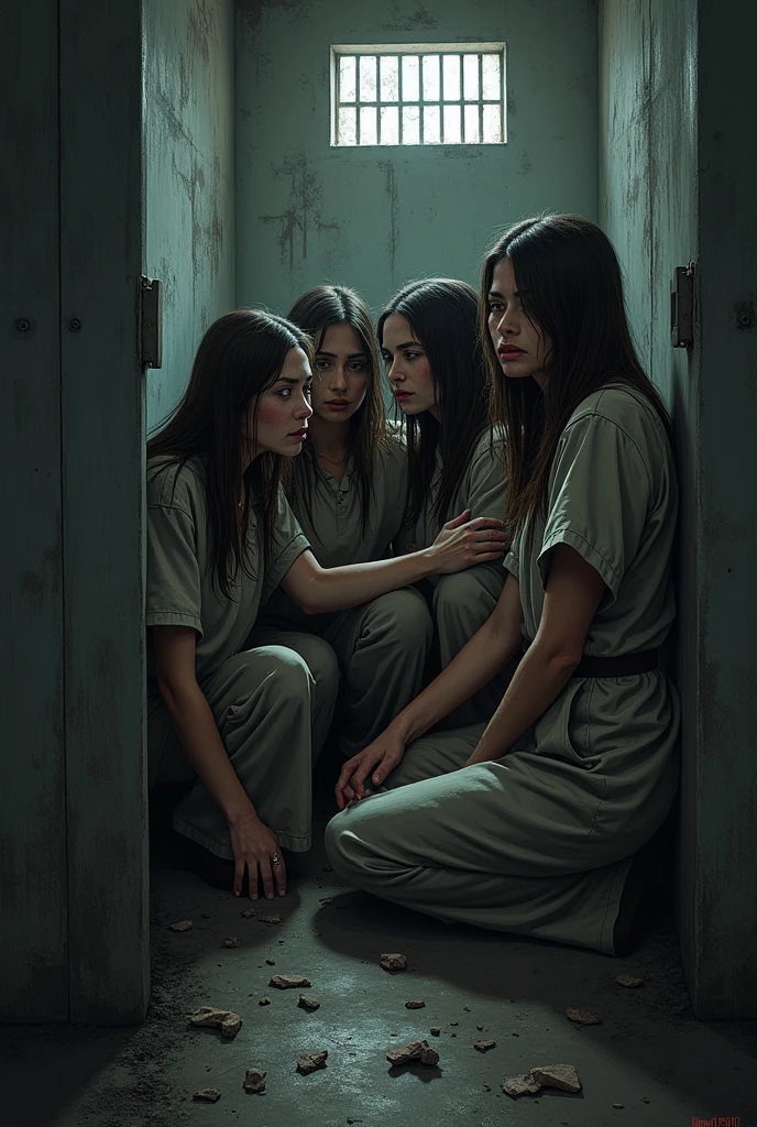 Female prisoners - SeaArt AI