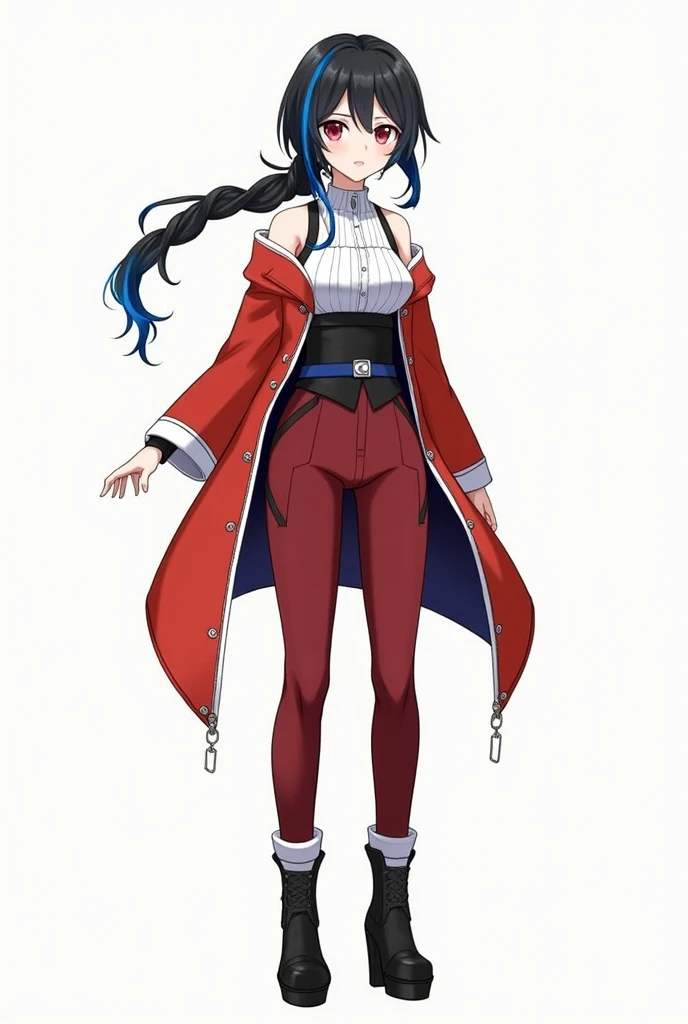 1; Full body; Female; Anime; Body Type: Adult, Lean; Bust Size - SeaArt AI