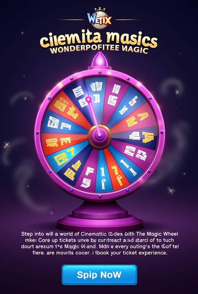 Spin for Your Movie Magic Unlock Cinematic Wonders with Every Spin Step ...