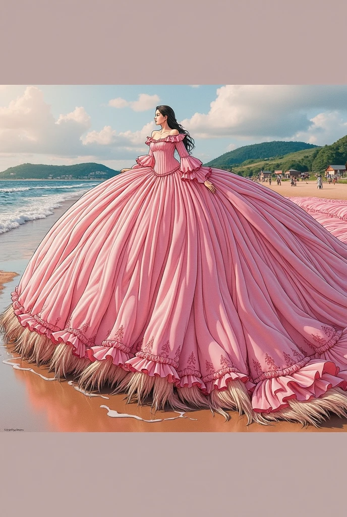 Webtoon, seductive voluptuous breasts - SeaArt AI