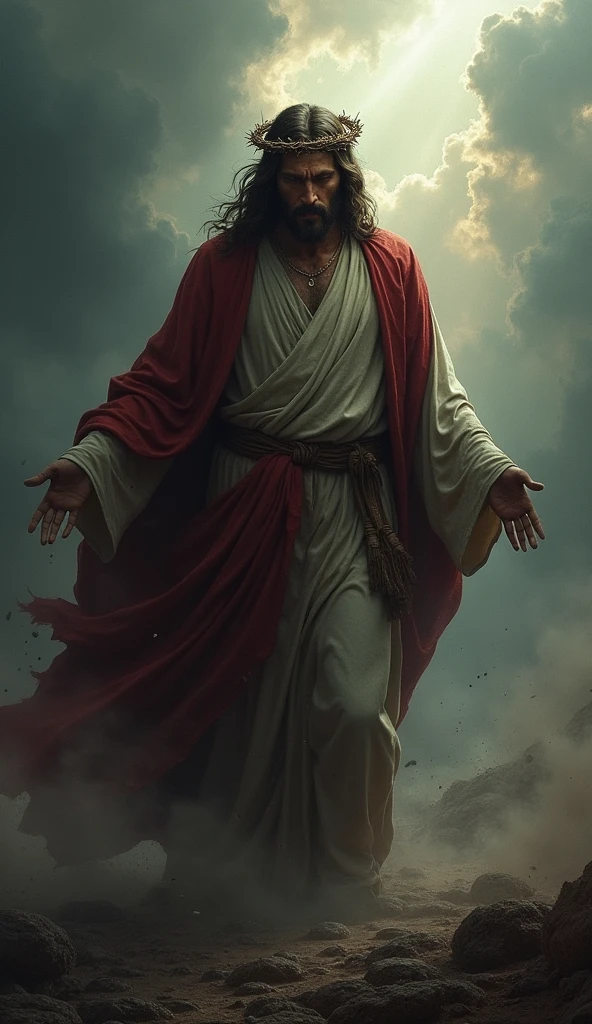 Image of Jesus Christ inspired by the apocalypse - SeaArt AI