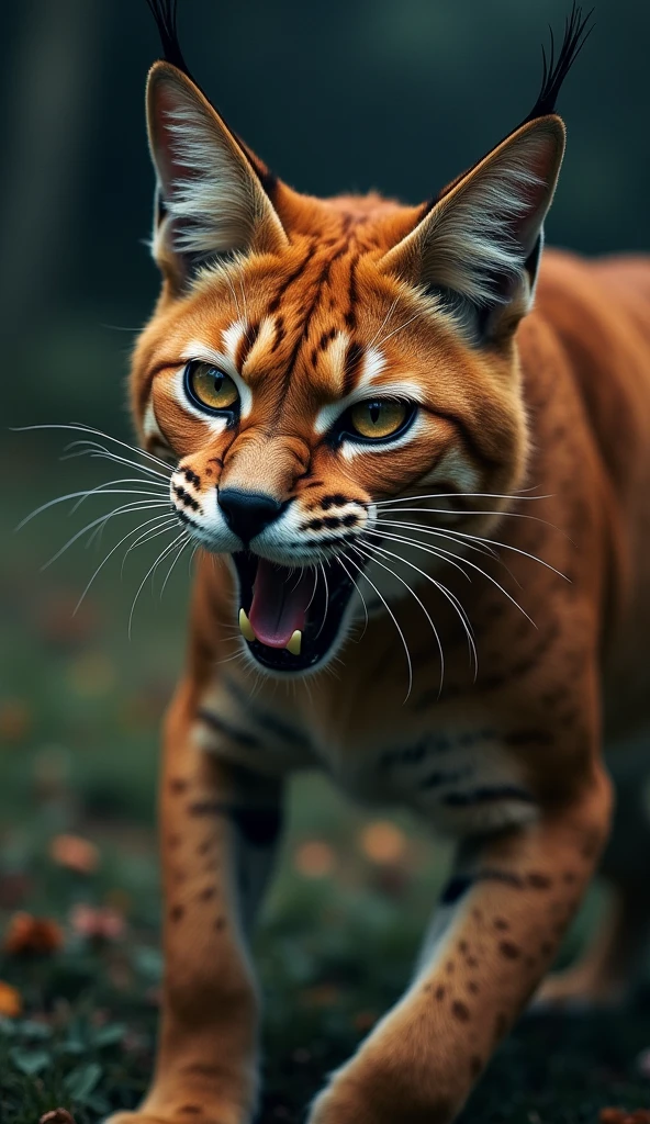 Caracal, mythical creature, monstrous creature, extremely dangerous ...