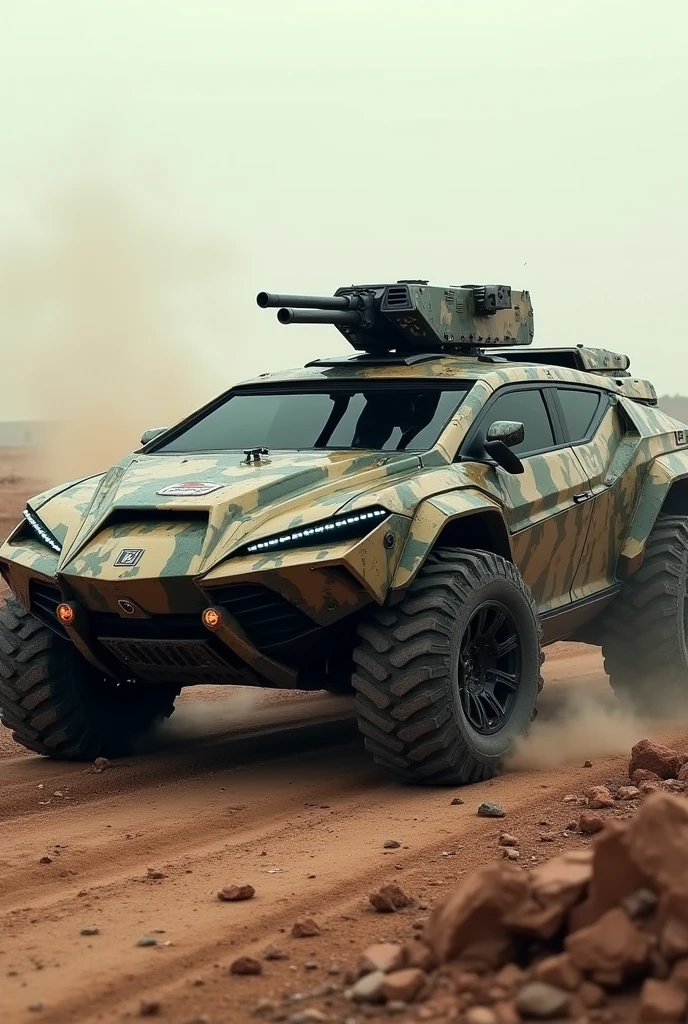 Lamborghini tank - SeaArt AI