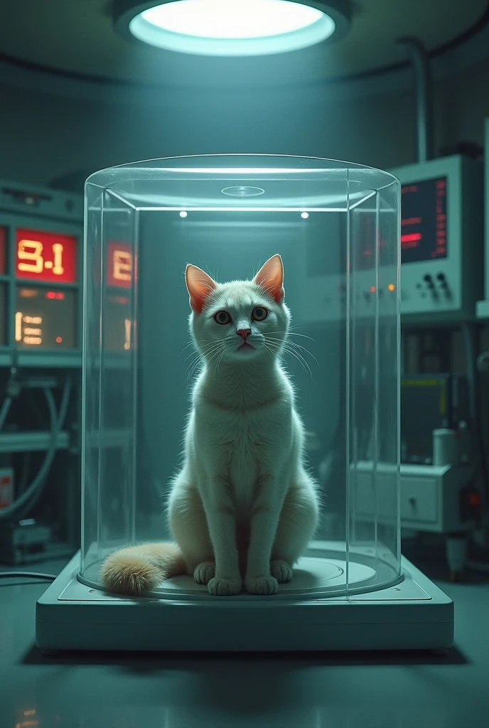 Schrodinger cat experiment - SeaArt AI