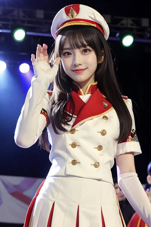 idol , long hair , straight hair, Round face , Bust Up ,masterpiece ...