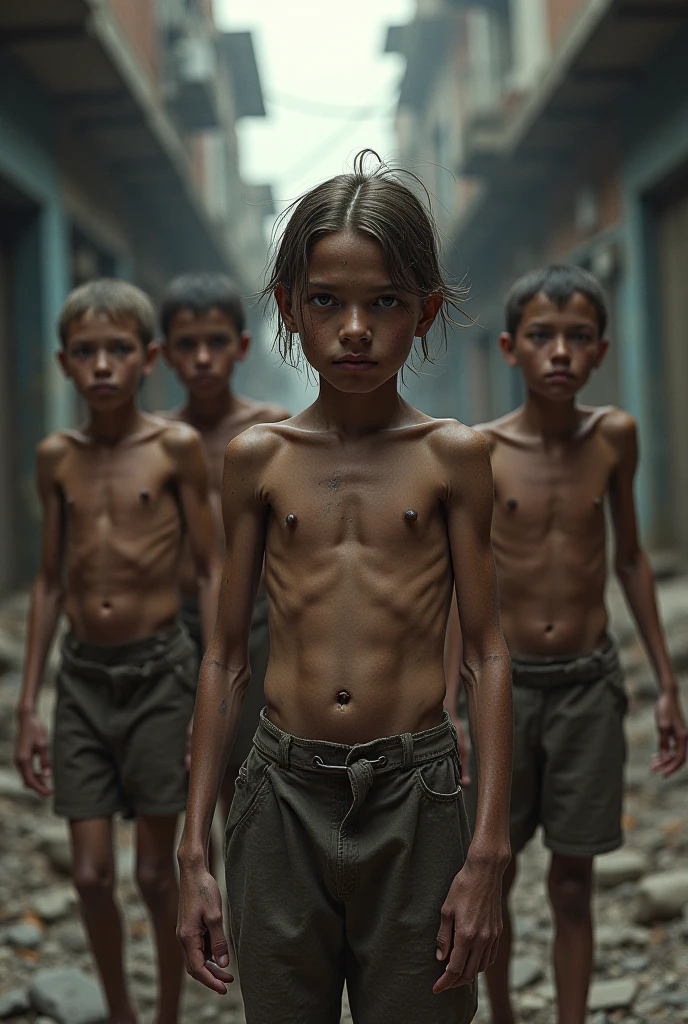 Bm poor people with thin dody - SeaArt AI