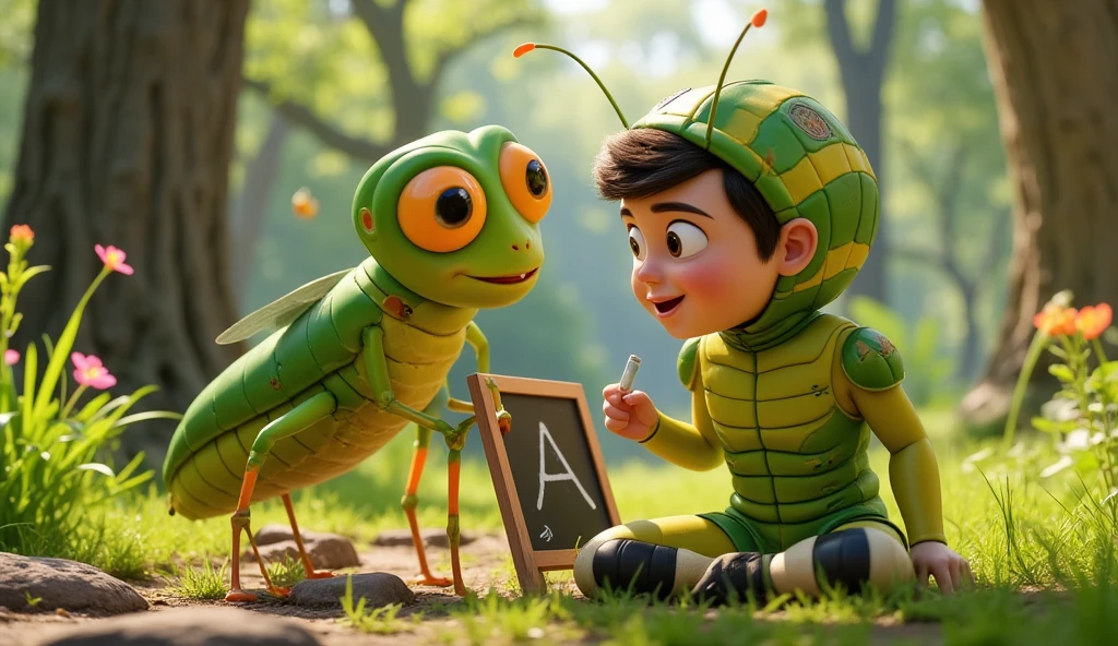 "A whimsical 3D Pixar-style animation in 4K HD quality with a vibrant ...