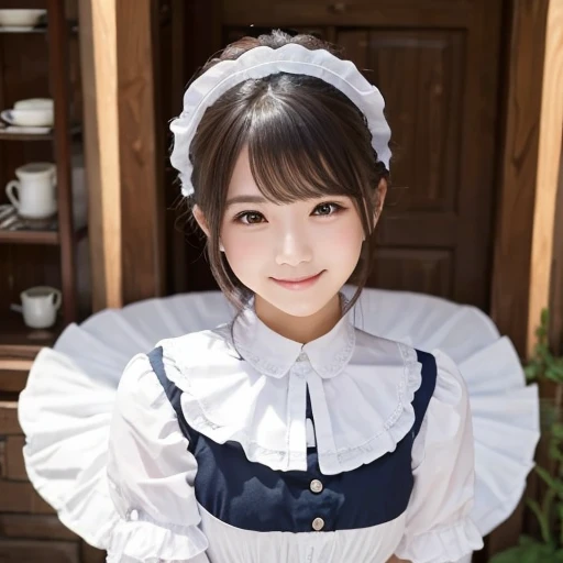 Masterpiece, best quality , 1 GIRL, Hollow Eyes , Hollow, Maid - SeaArt AI