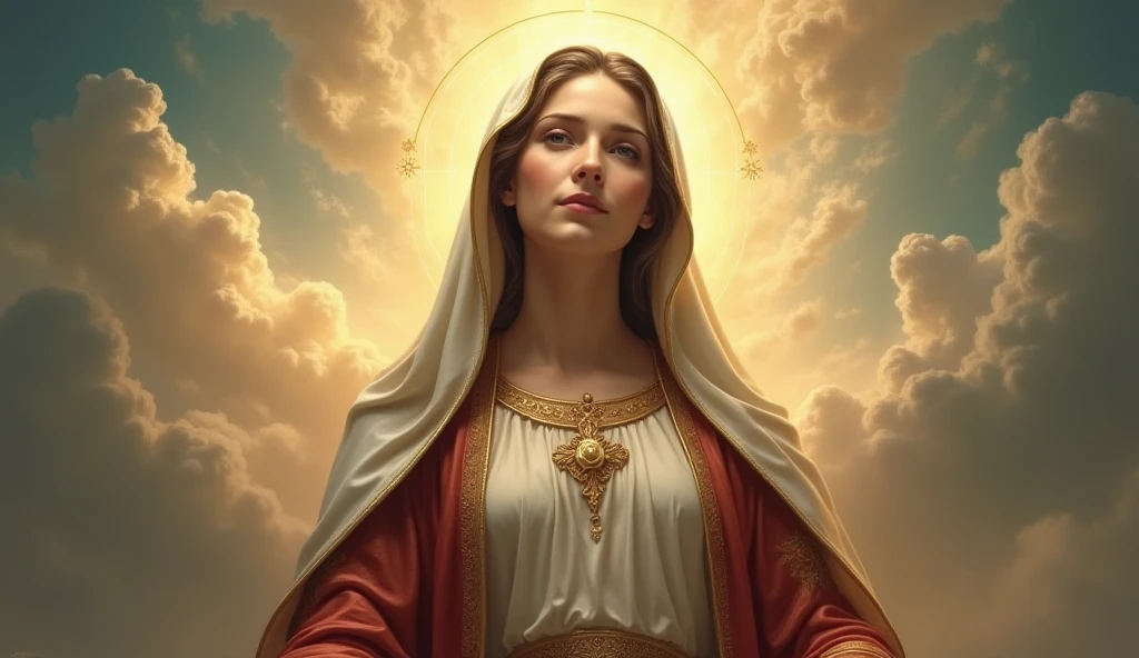Create a perfect beautiful image of mary mother of jesus - SeaArt AI