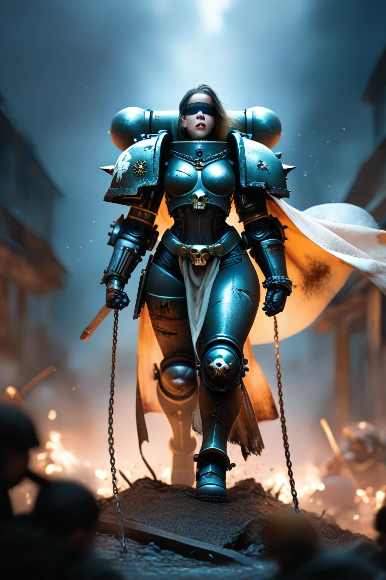Ent Warhammer40k beautiful Penitent sister of battle barely covered by ...