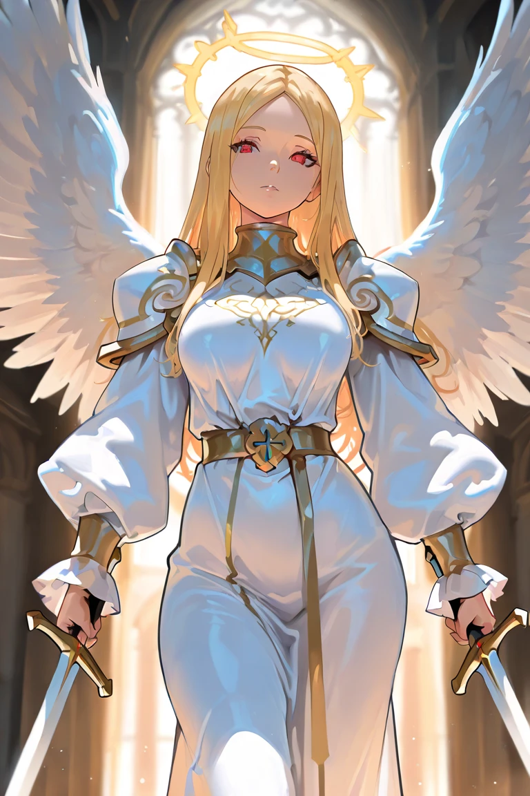 ((best quality)), ((masterpiece)), 1girl, ((long fair parted hair ...