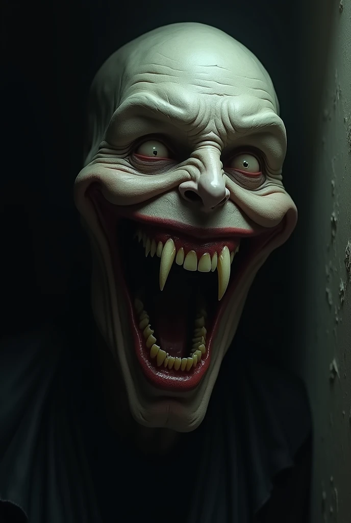 Creepy smile - SeaArt AI