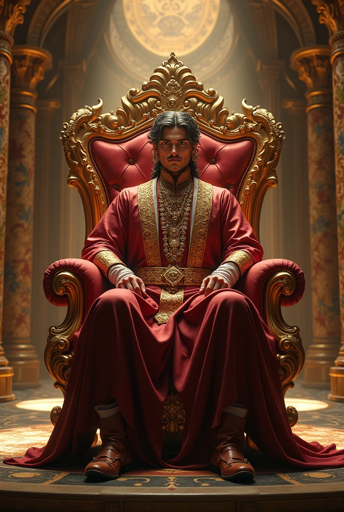 Multimillionaire Throne - SeaArt AI