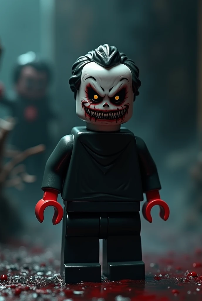 Creapy profile picture for my tik tok page lego - SeaArt AI