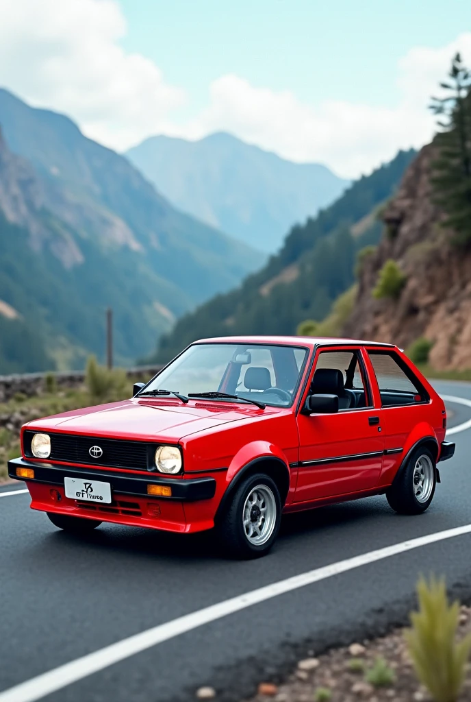 Toyota Starlet GT turbo - SeaArt AI