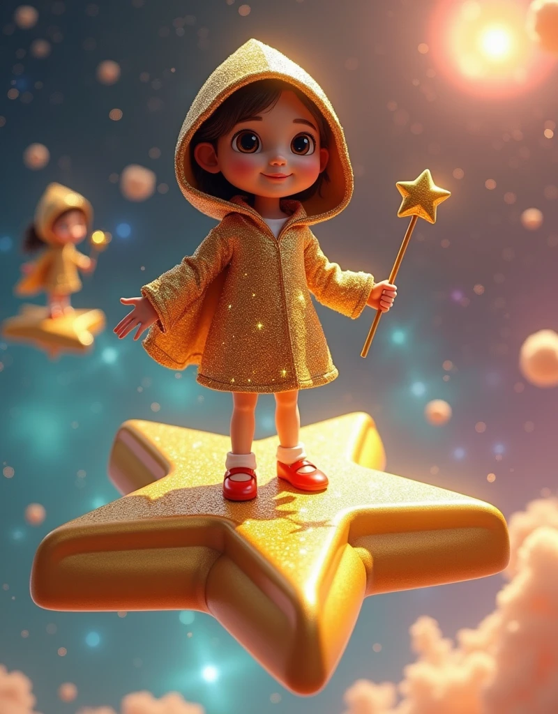 （0109）Theme：Girl Riding a Star