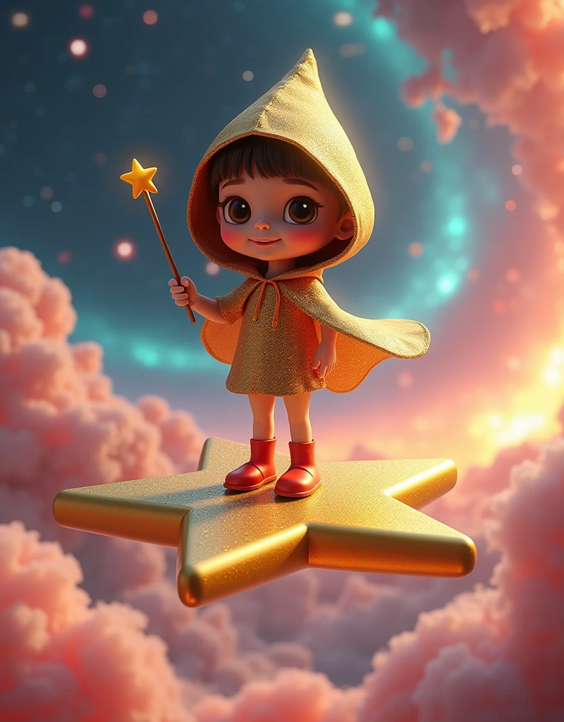（0109）Theme：Girl Riding a Star