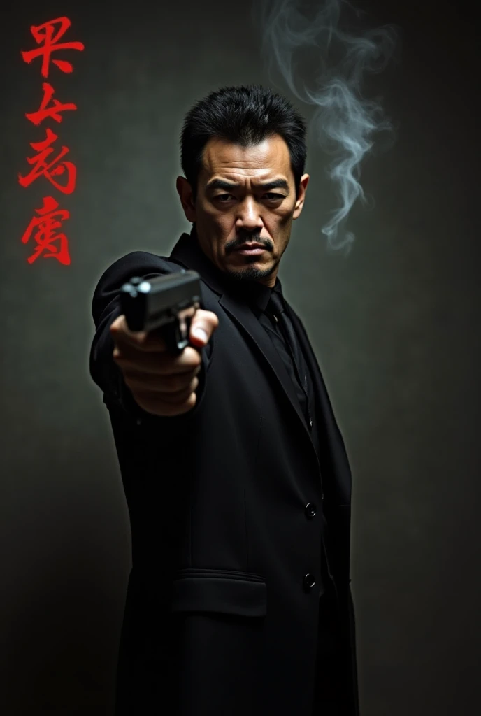 20 generation who is his father and yakuza group leader is pointing his ...