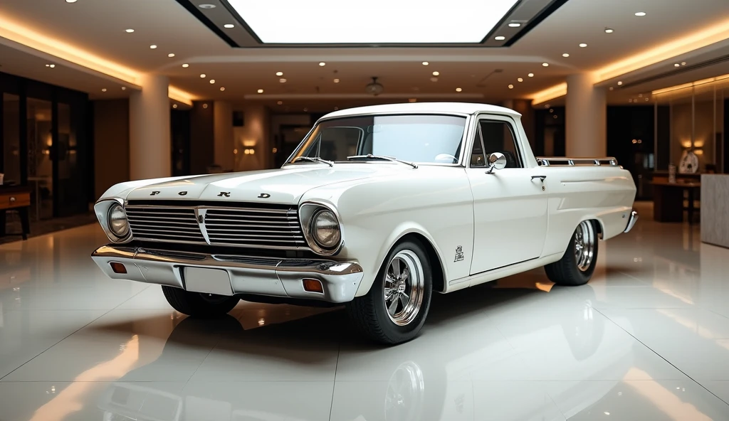 "Create a detailed and high-resolution image of a Ford Falcon Ute ...