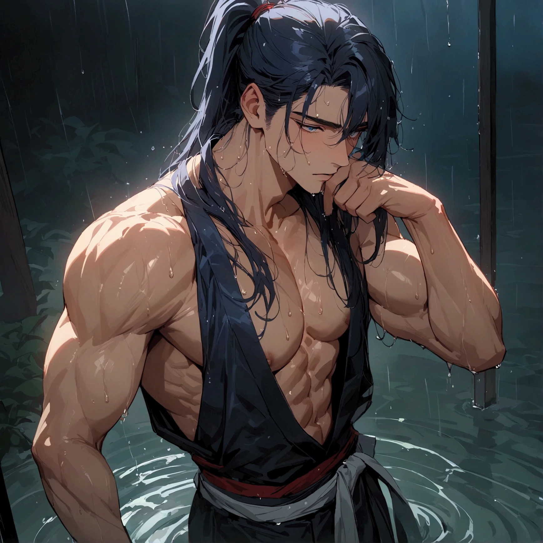 Masterpiece, newest, absurdres, safe Solo, high detailed, male - SeaArt AI