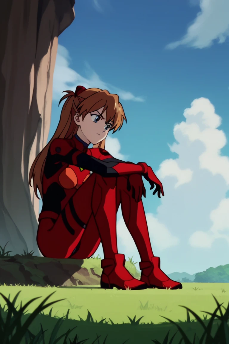 Masterpiece, best quality, anime screencap, Asuka Soryu Langley - SeaArt AI