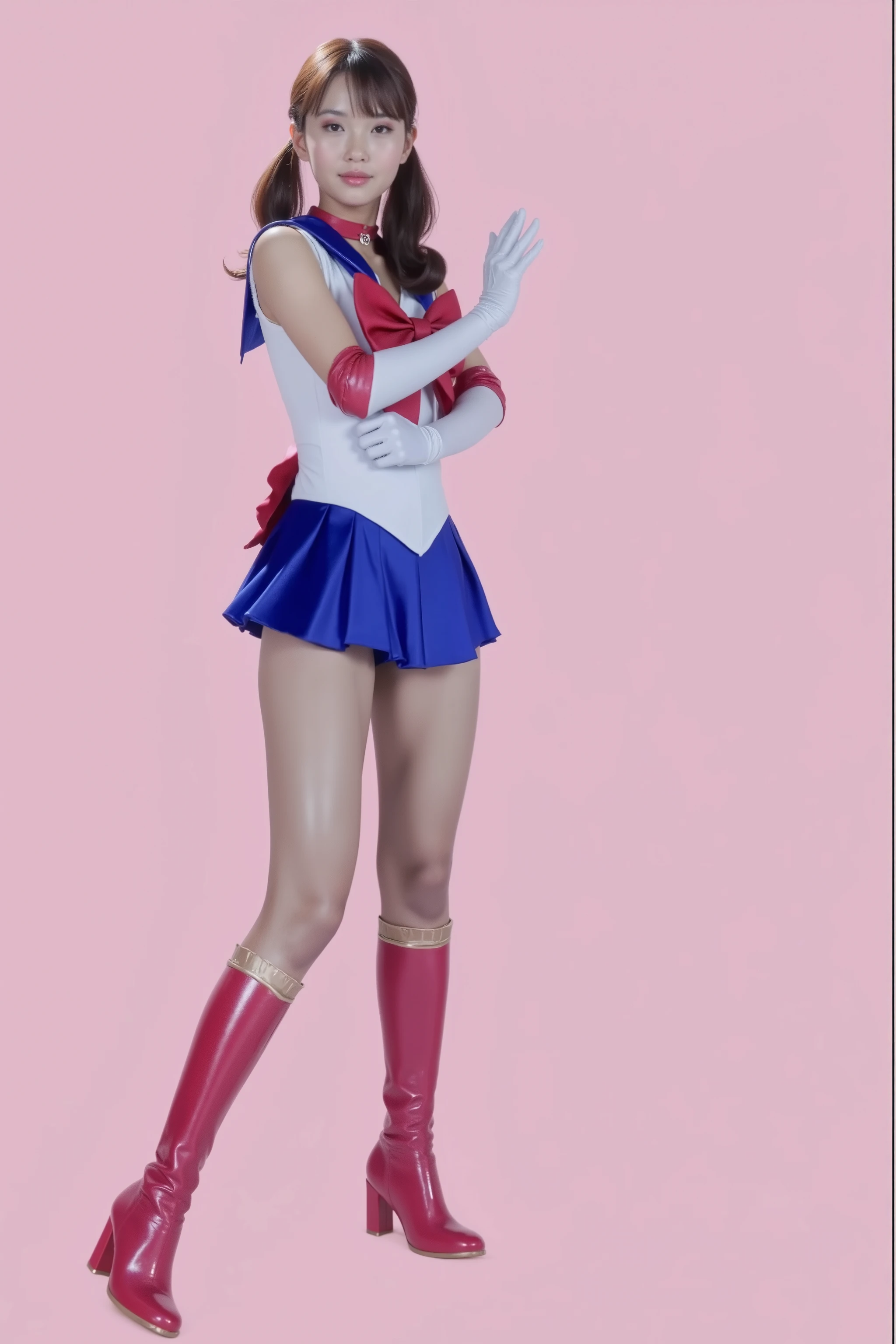 Araffe dressed in a sailor costume posing for a picture - SeaArt AI