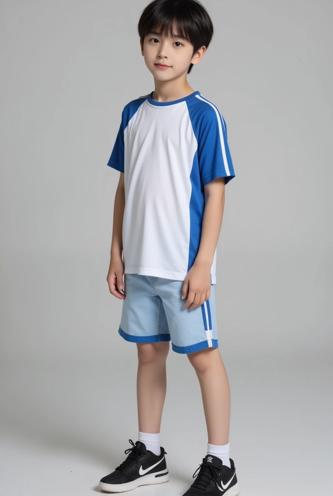 , a handsome young Korean-Japanese mix, ten years old, boy - SeaArt AI