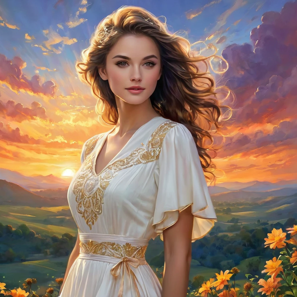 "Ultra-detailed and photorealistic illustration of a music album cover ...