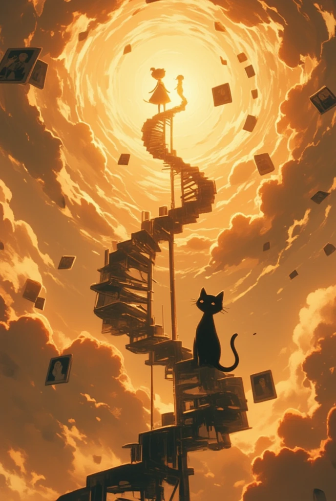 Animation, surrealism, work of art, 8K quality, theme is "Journey of ...