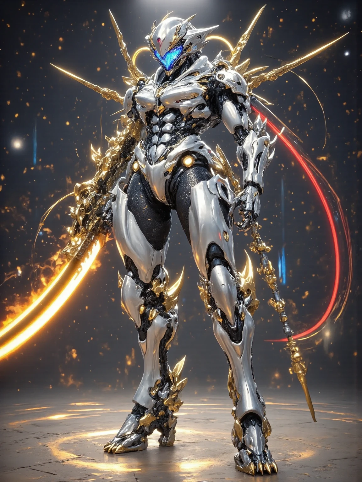 (Full body portrait:1.9)，(Vision:1.8), Star Battlegrounds ， a legendary ...