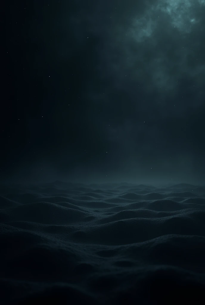 A dark, empty void (no stars, galaxies). - SeaArt AI