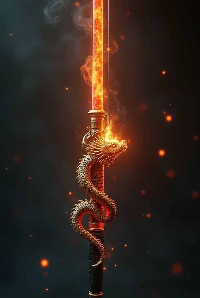 A fishing rod called The Rod of the Dragon's Essence is a masterpiece ...