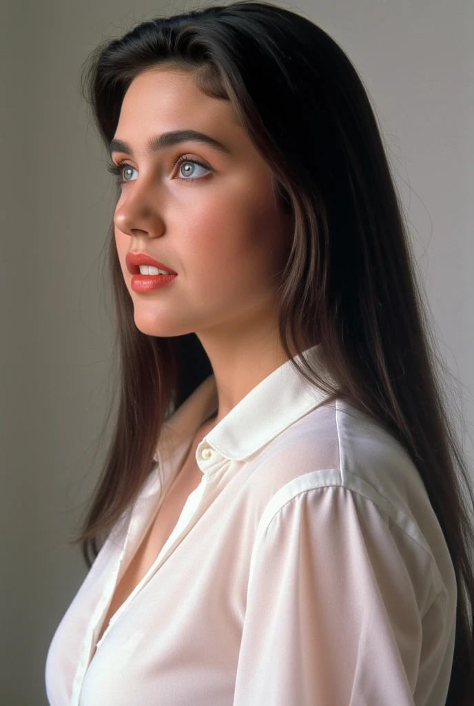 (masterpiece, best quality:1.5), 1girl, Alone, bust shot, from the side ...