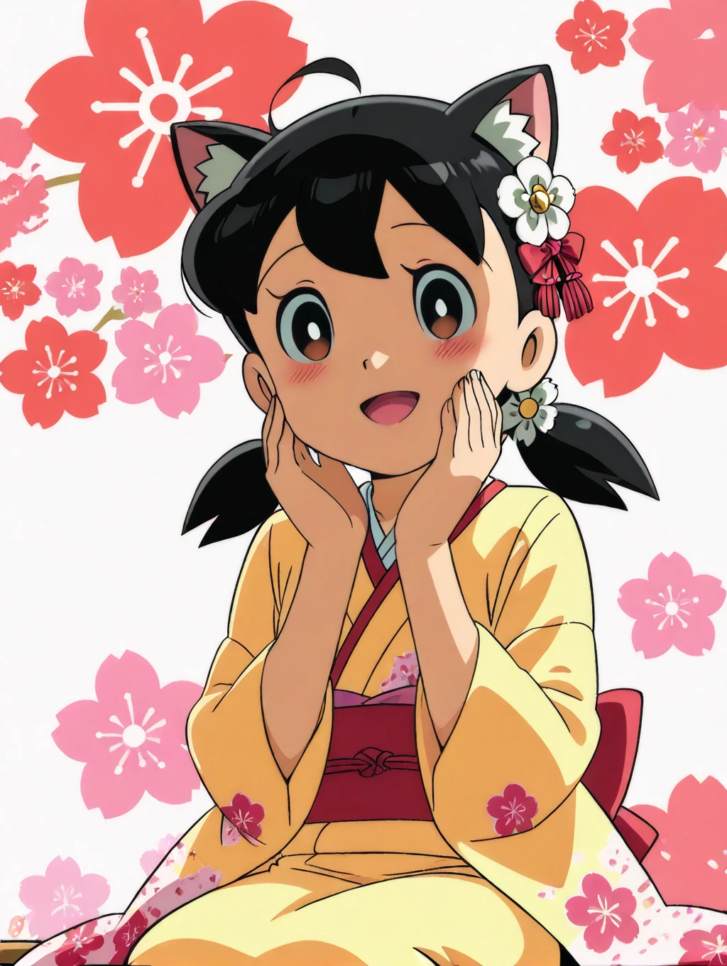Masterpiece, best quality, anime coloring, minamoto shizuka,low ...