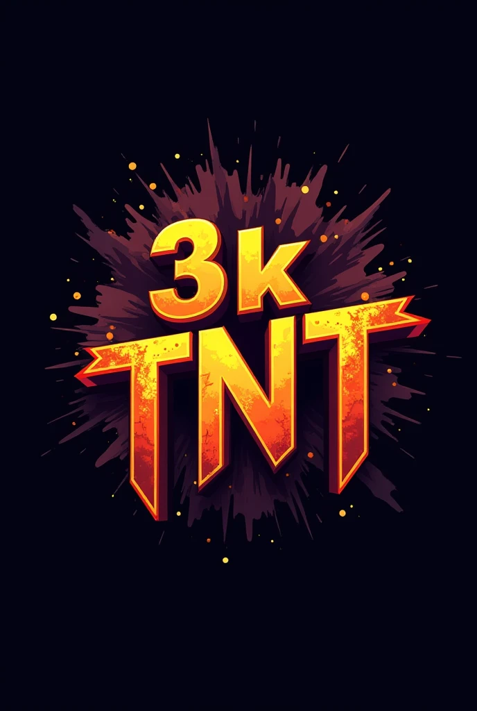 Create a simple guild logo with the name 3k TNT - SeaArt AI