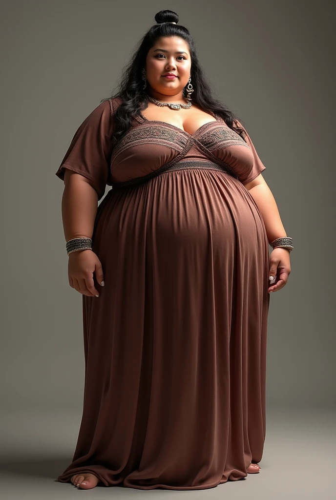 18-year-old 550 kg Uzbek woman Note: A woman should look fatter for her ...