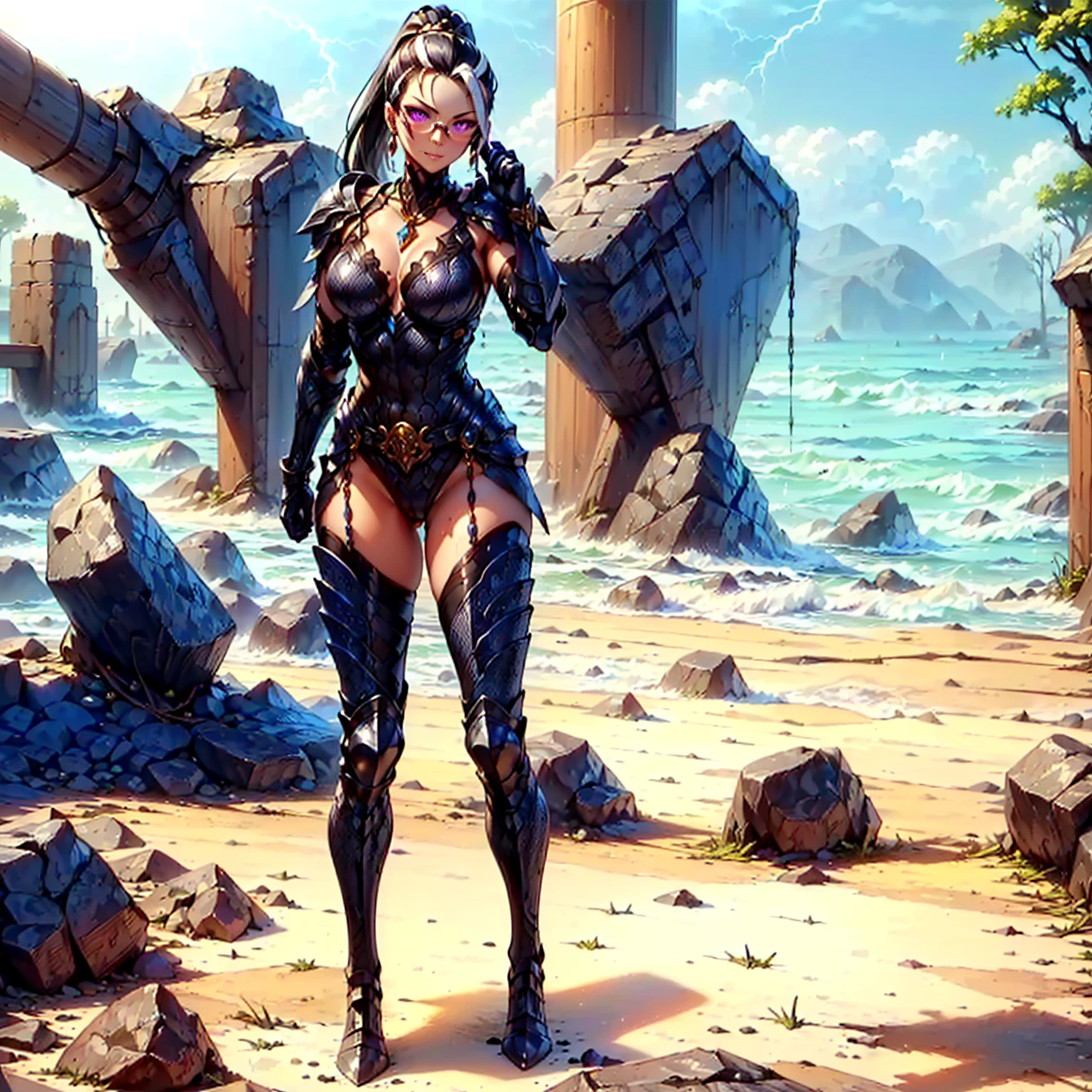 (masterpiece, best quality:1.2), 1girl, solo, ((1girl, solo - SeaArt AI