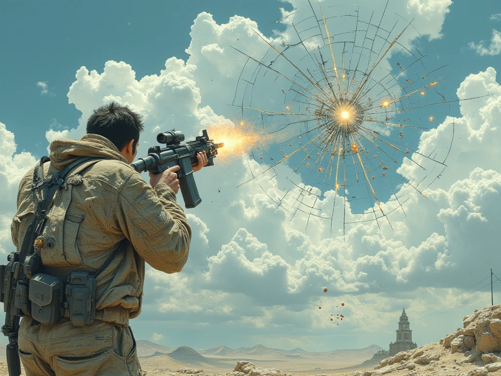 （0113）Theme：Cracked Sky/碎裂的天空/ひび割れた空