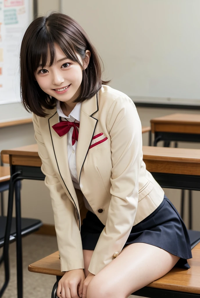 Super High Definition，Japanese cute high school girl，Perm Bob Hair ...
