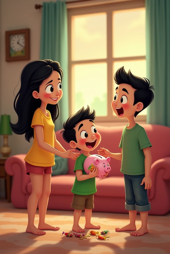 Disney Cartoon Filipino Character Features. They are family consist of ...