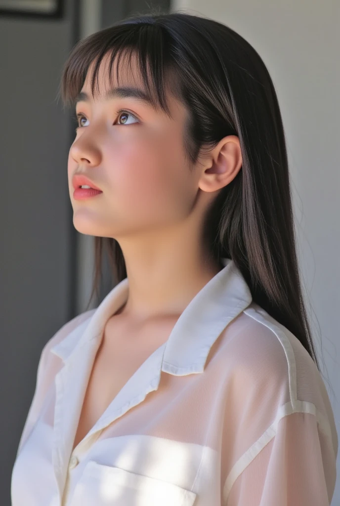 (masterpiece, best quality:1.5), 1girl, Alone, bust shot, from the side ...