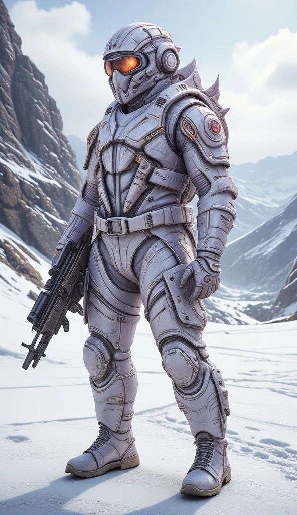 Z3rg.Zerg-style.futurism.A full-body image of the Wolf Fang Special ...