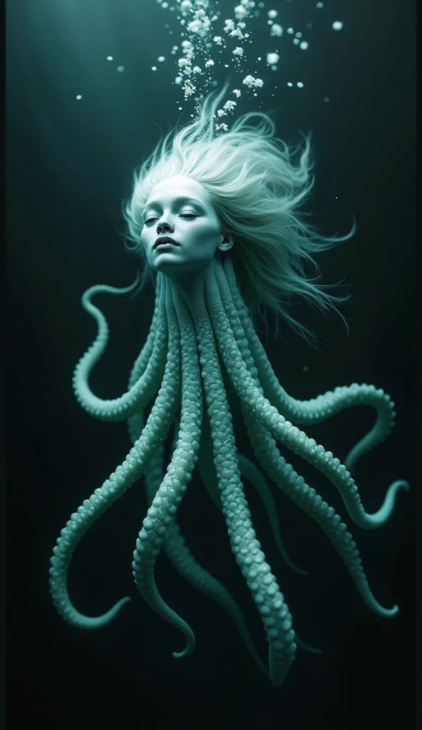 A family of mesmerizing aquatic creatures gracefully moving through a ...