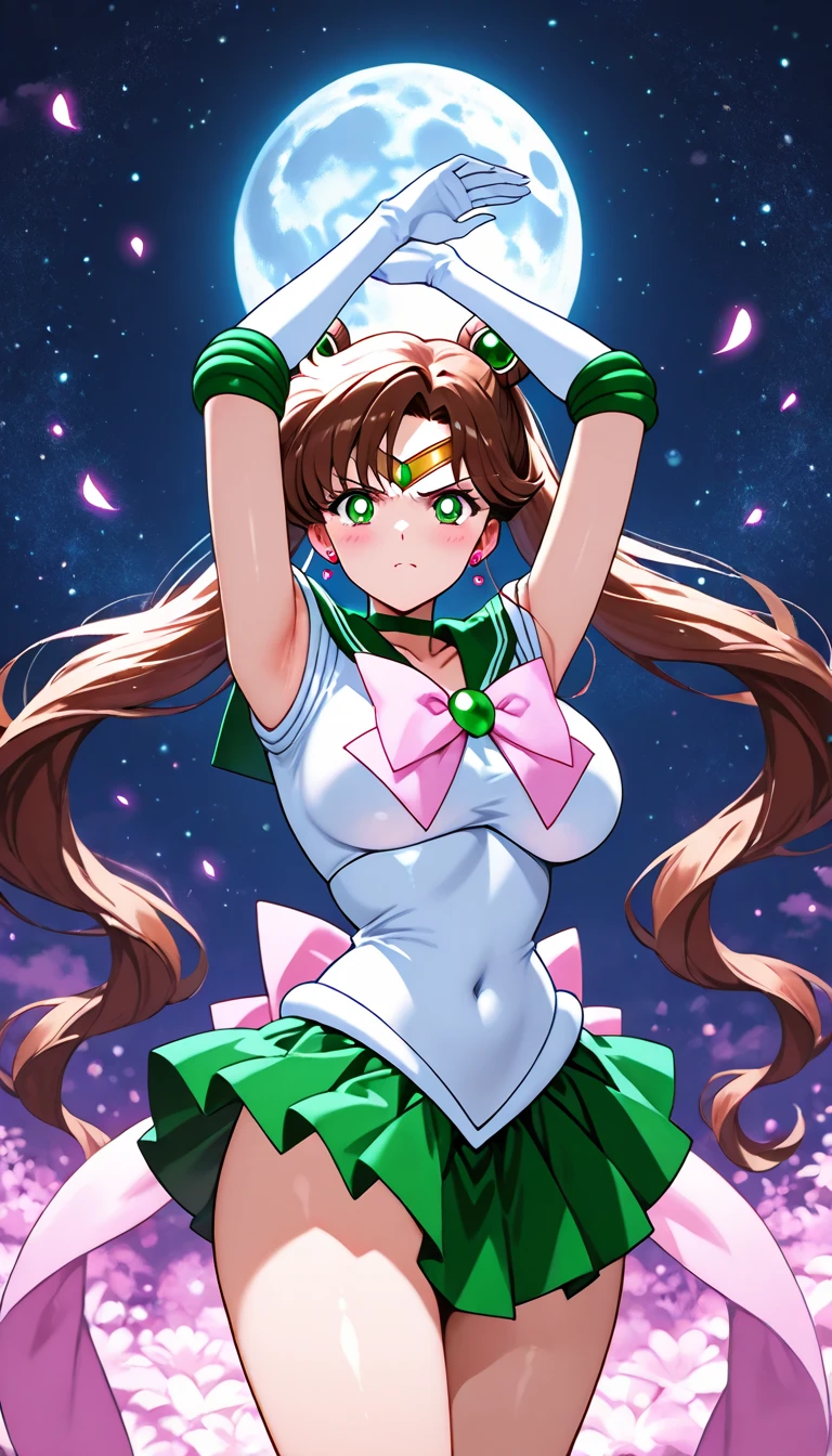 Masterpiece, best quality , Alone, Sailor Jupiter Fully clothed big ...
