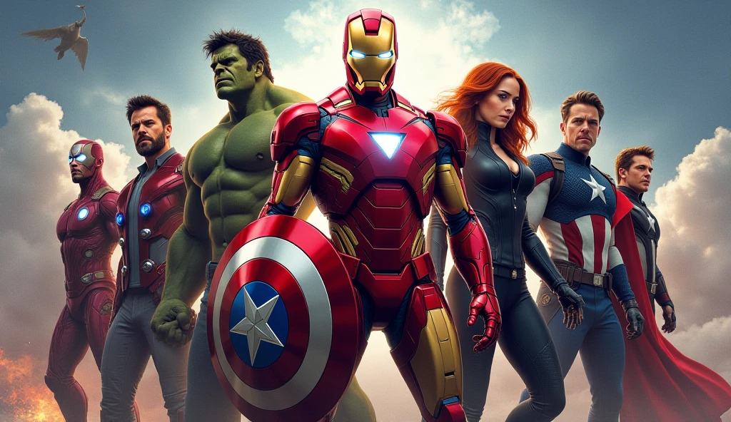 Mcu characters - SeaArt AI