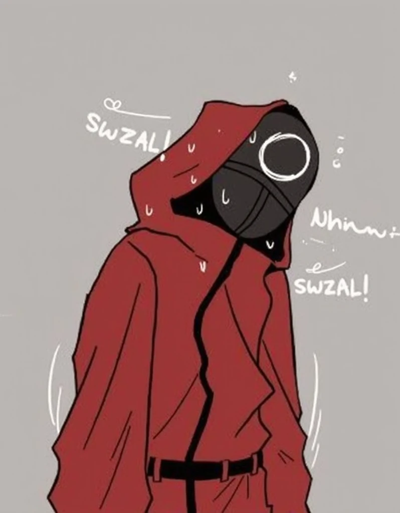 Circle guard from squid game - SeaArt AI