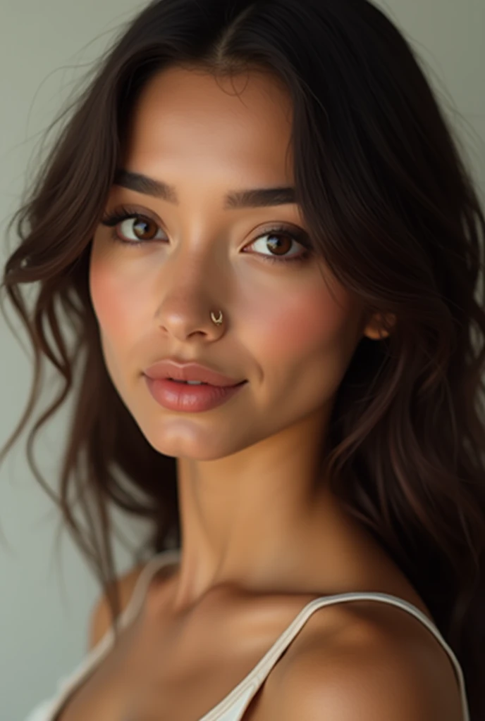 A perfect woman with a beautiful Brazilian face - SeaArt AI