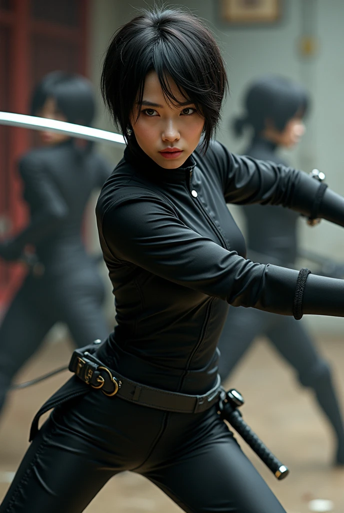 Japanese Beauty)）、Show your full face 、 Pixie Shorthair 、 sexy modern ...