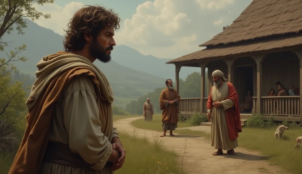 A picture of a brother to the prodigal son feeling bad when because of ...